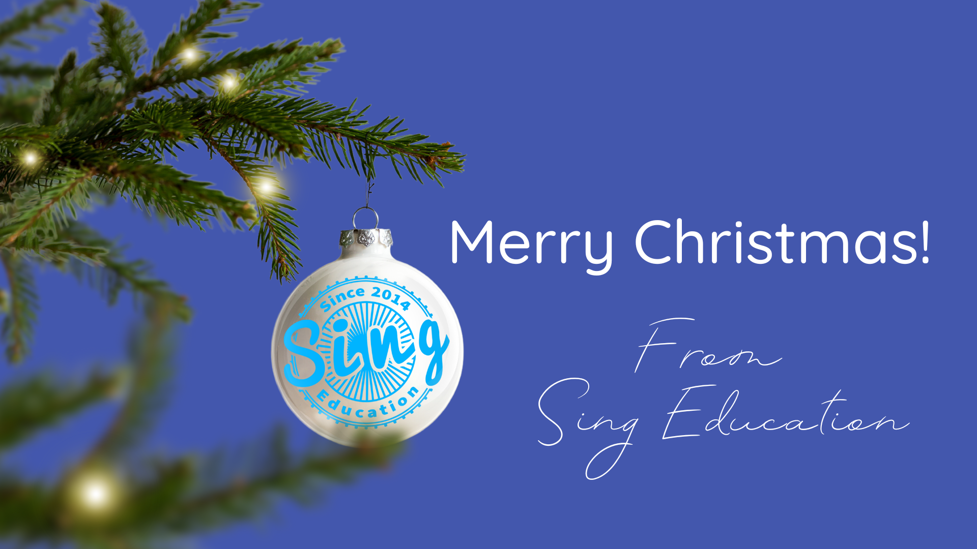A Christmas Full of Music and Joy with Sing Education - Sing Education